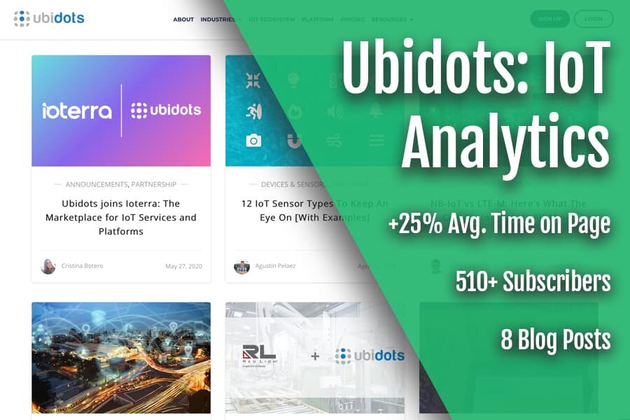 Ubidots: Internet of Things (IoT) Analytics Platform - Koala Rank